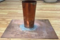 Copper Drain Insert - Dave's Sheet Metal